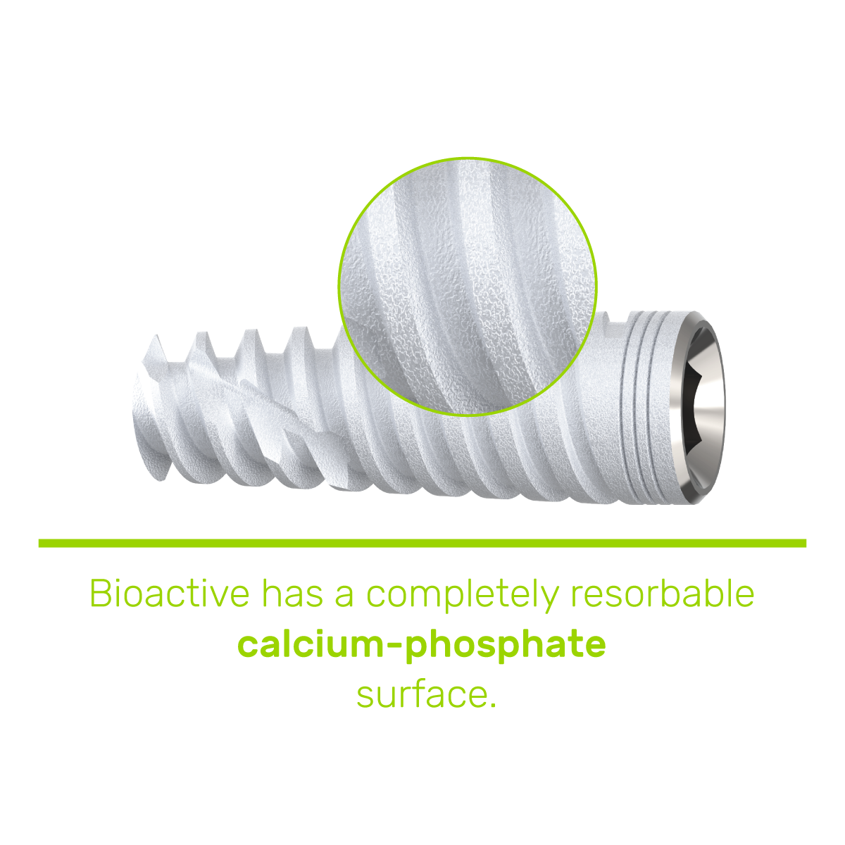 Bioactive DENTAL IMPLANT - Hydrophilic Surface. (SCI) – YOURDENT-USA