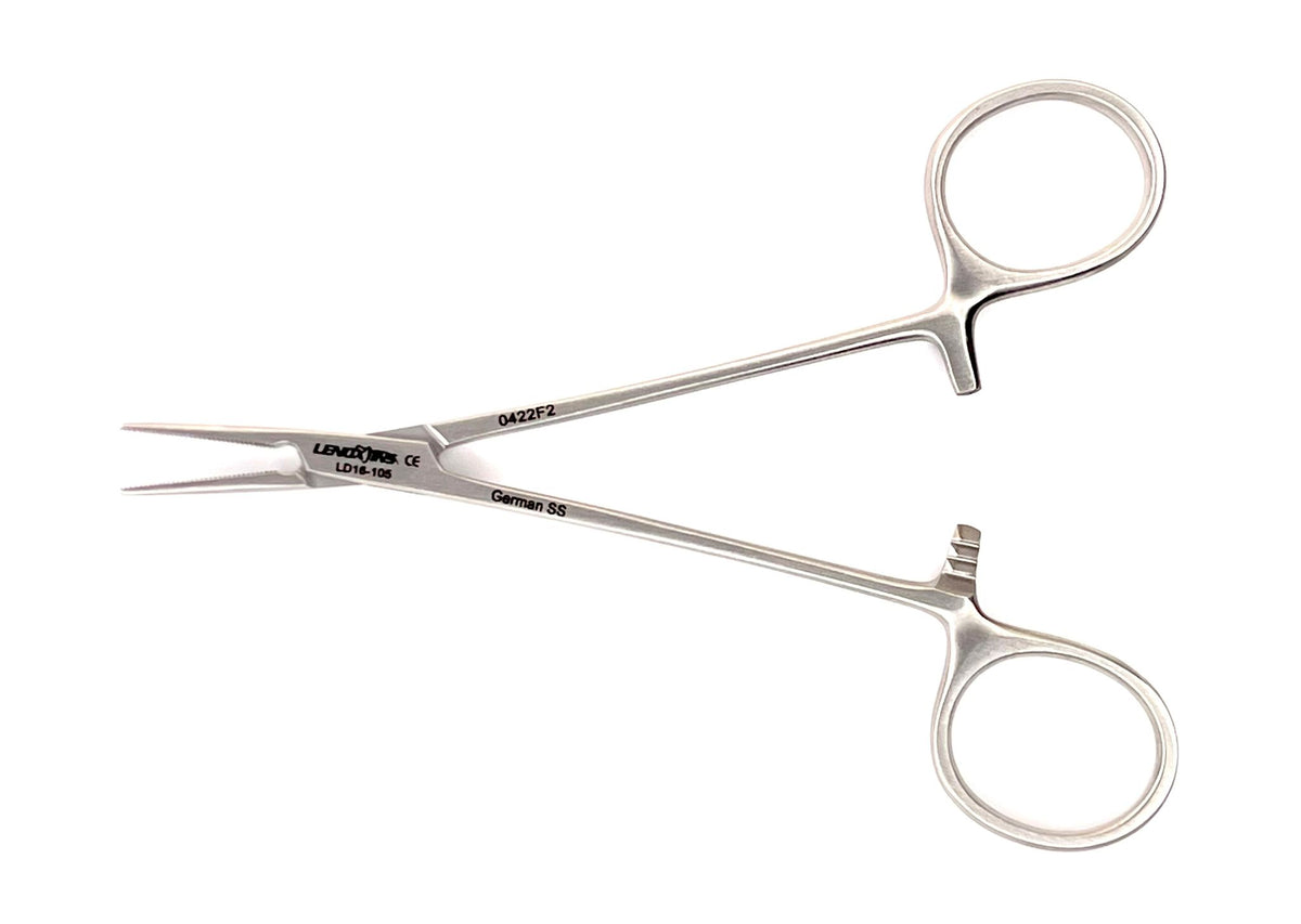 5" Straight Halstead Mosquito Hemostatic Forceps, Fine Serrated- High ...